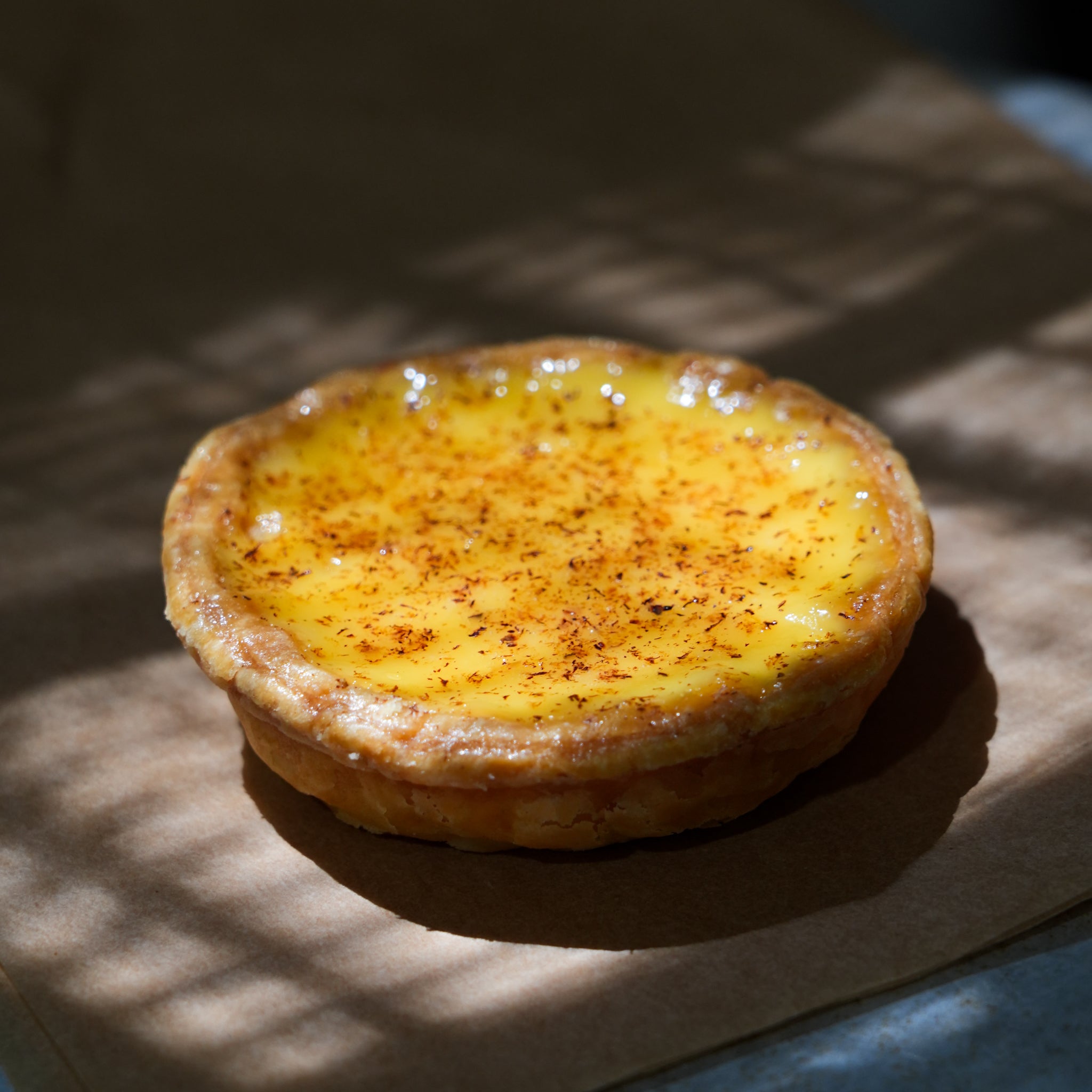 Custard & Date Tart (Box of 4) | Brickfields Bakery