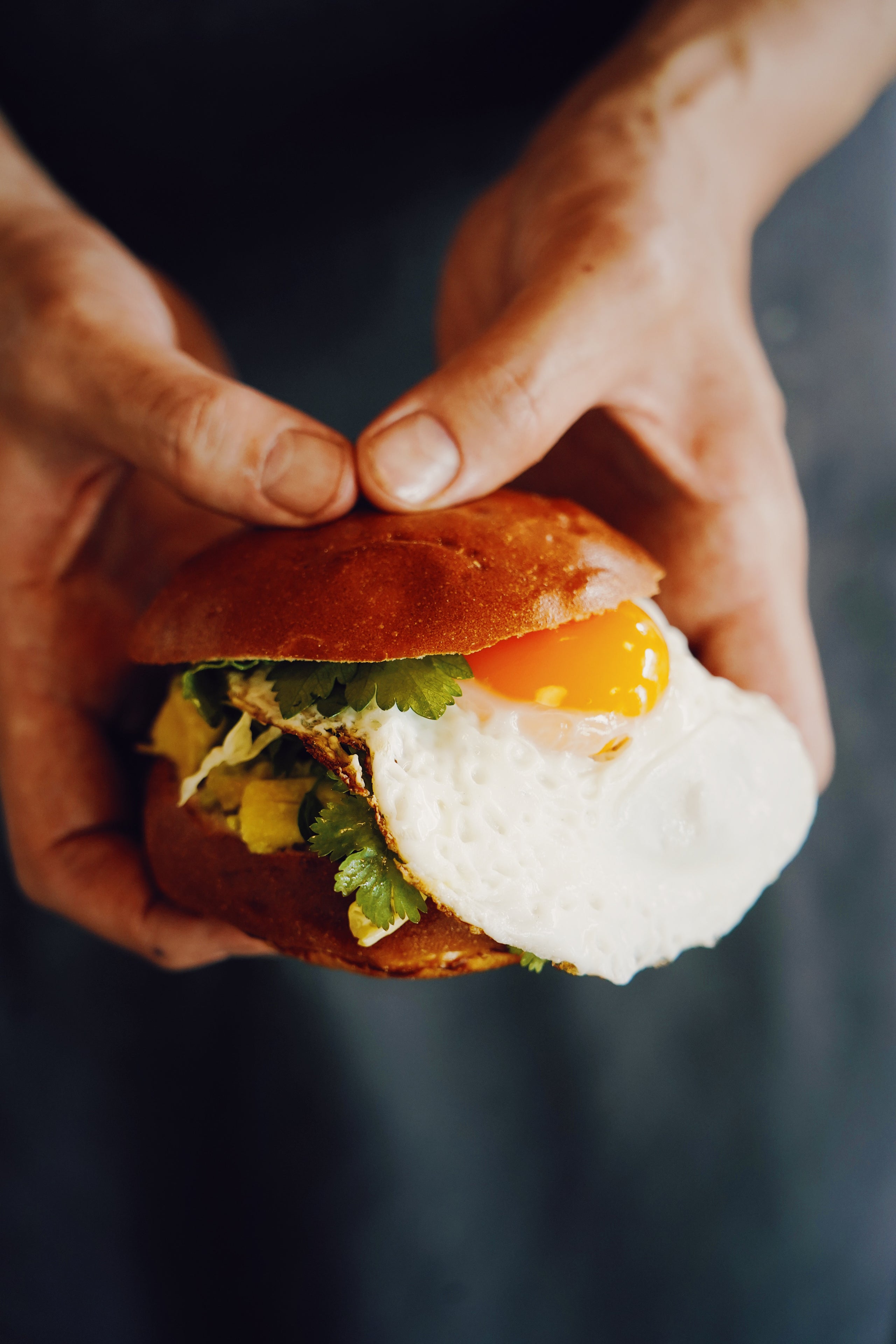 Milk Bun + Avo, Egg | Brickfields Bakery
