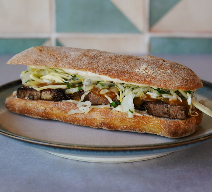 Brisket sandwich | Brickfields Bakery