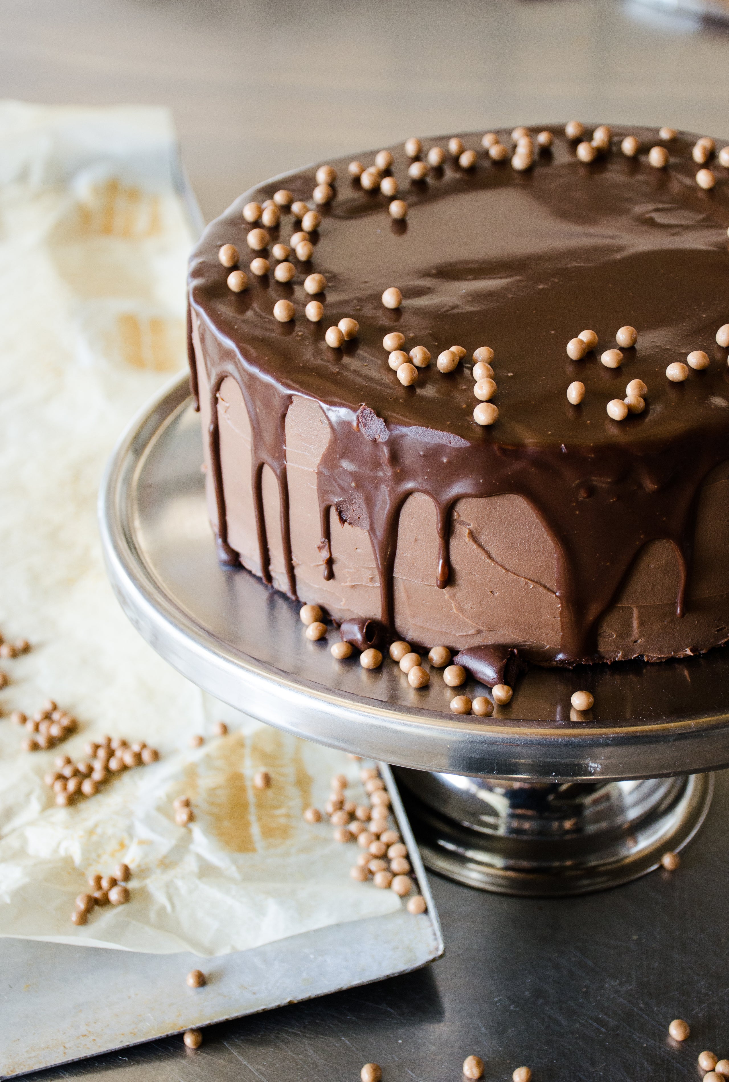 Salted Caramel Chocolate Cake* | Brickfields Bakery