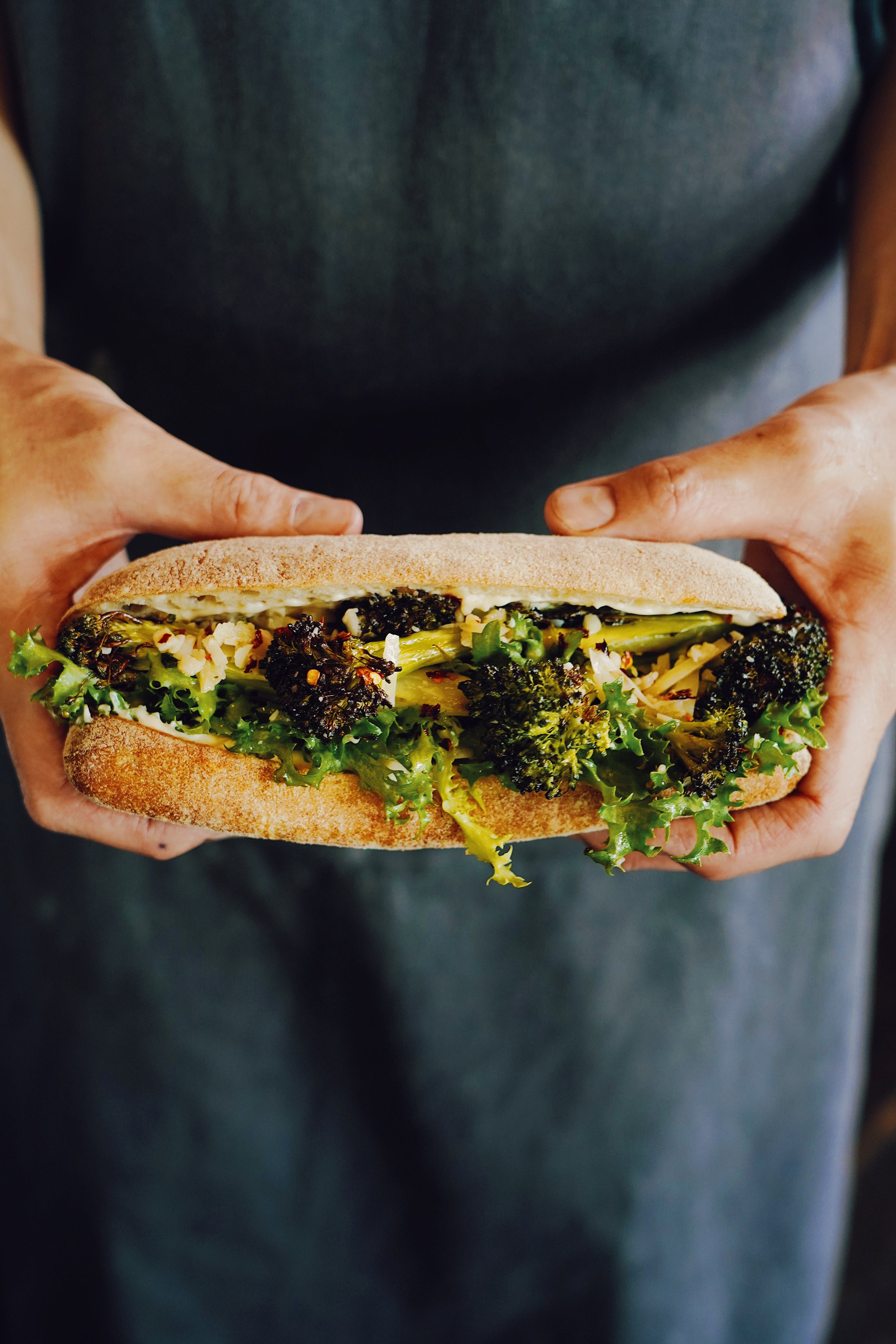 Broccoli Sandwich* | Brickfields Bakery